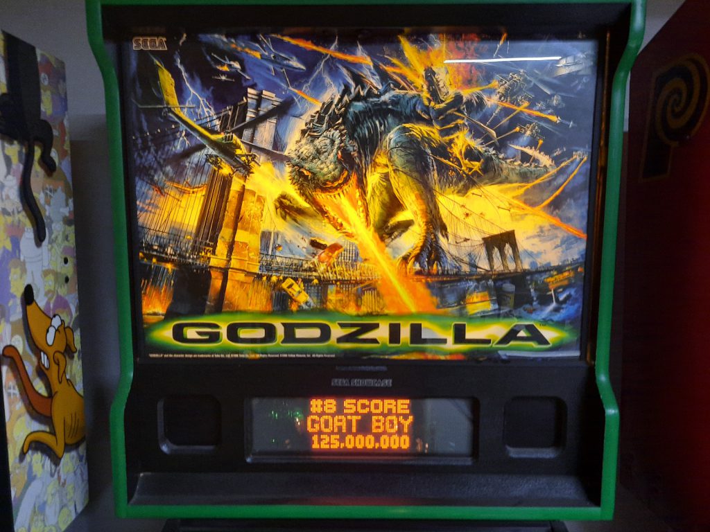 Godzilla by SEGA (1998) – Pinball MFS